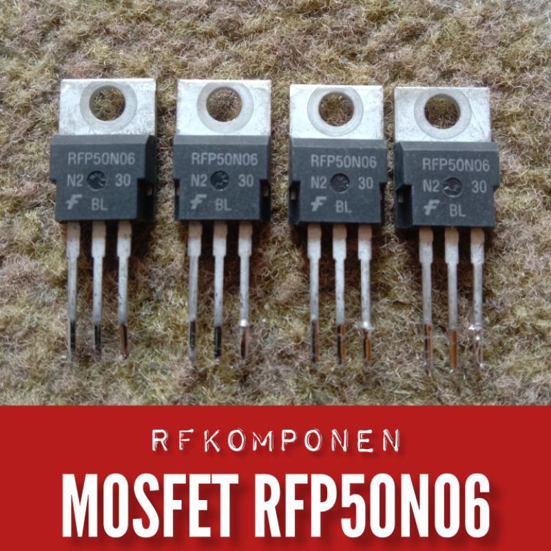 Jual MOSFET RFP50N06 ( 50A 60V ) | Shopee Indonesia