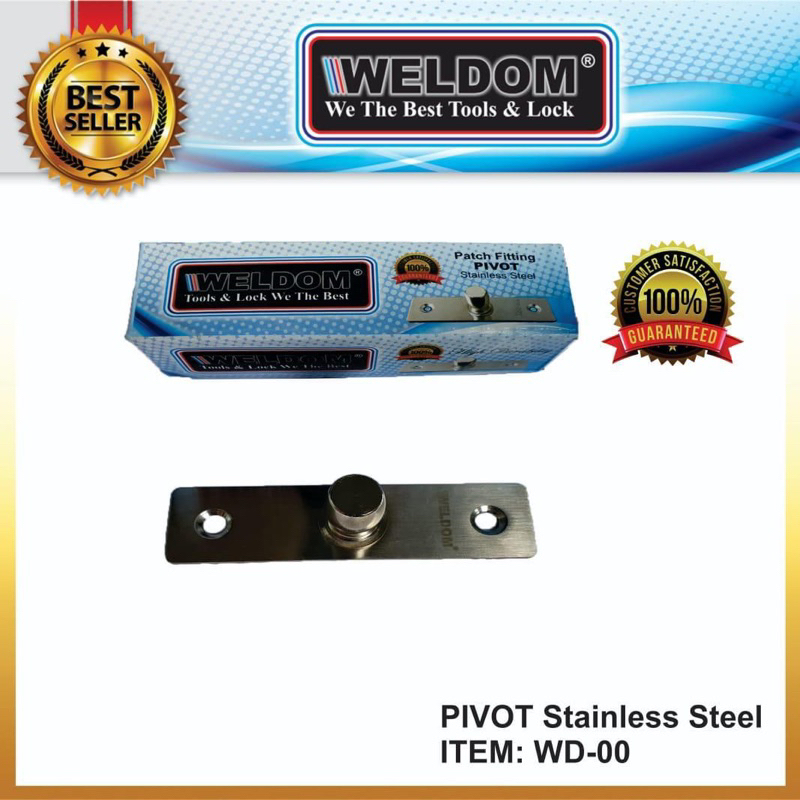 Jual PT 24 WELDOM/ PIVOT STAINLESS STEEL | Shopee Indonesia
