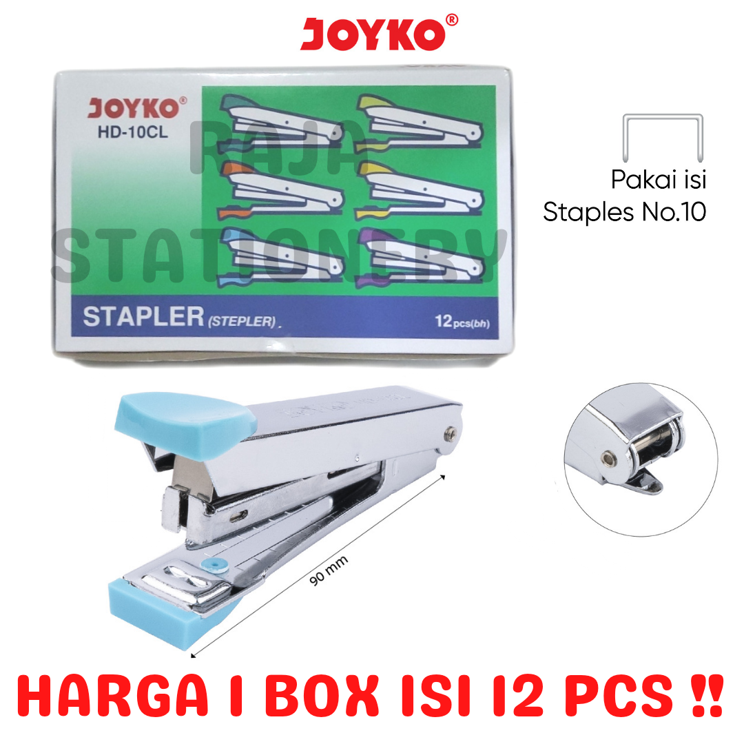 Jual JOYKO STAPLER HD10 KECIL STEPLER NO.10 ALAT STEPLES HEKTER HD-10CL ...