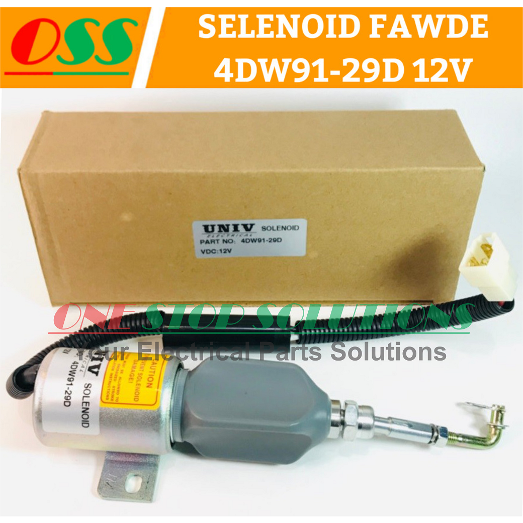 Jual SELENOID FAWDE GENSET 4DW91-29D 12V | Shopee Indonesia