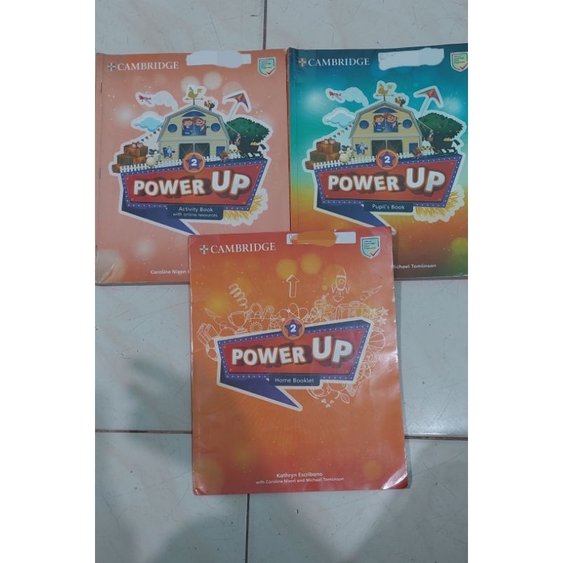Jual Paket lengkap Cambridge power up 2. (3 buku per set) | Shopee ...