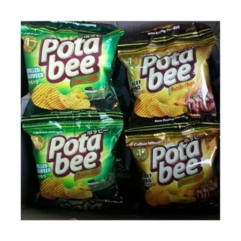 Jual Keripik Kentang Potabee / Chiki Potabee (10 x 15 gram) | Shopee ...