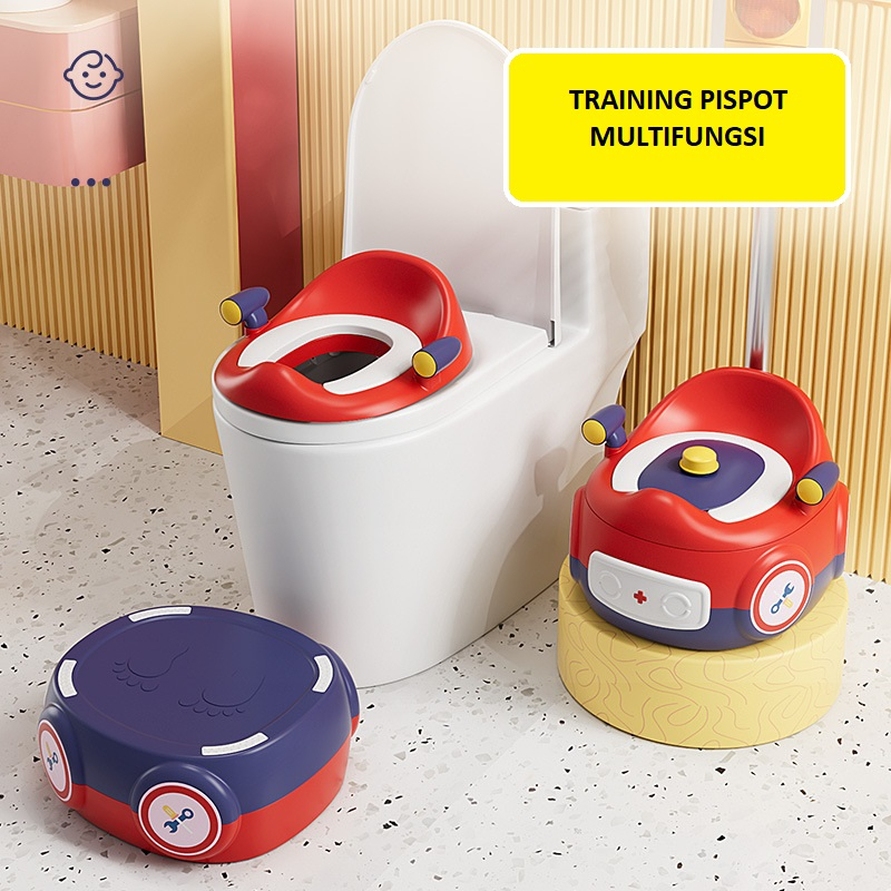 Jual PISPOT TRAINING ANAK / PISPOT CHAIR MOBIL 2IN1 / TOILET TRAINING ...