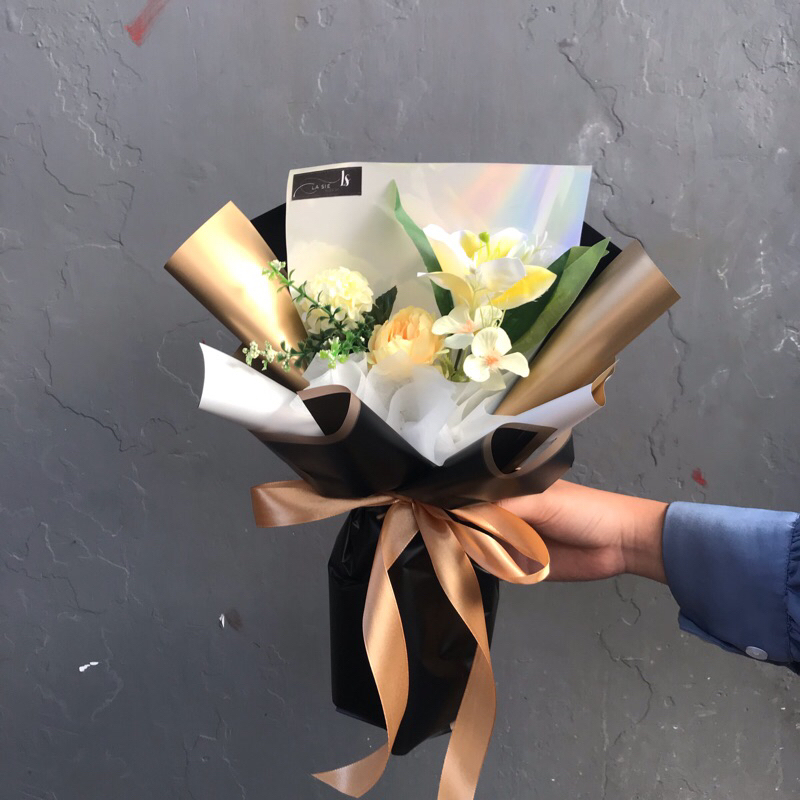 Jual Bouquet buket Artificial bunga gift hadiah wisuda graduation ...