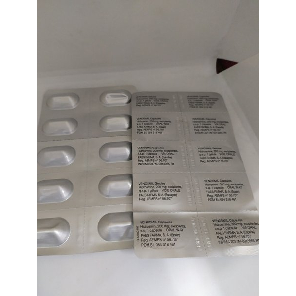 Jual VENOSMIL CAPSULE 200 MG ISI 10 KAPSUL | Shopee Indonesia