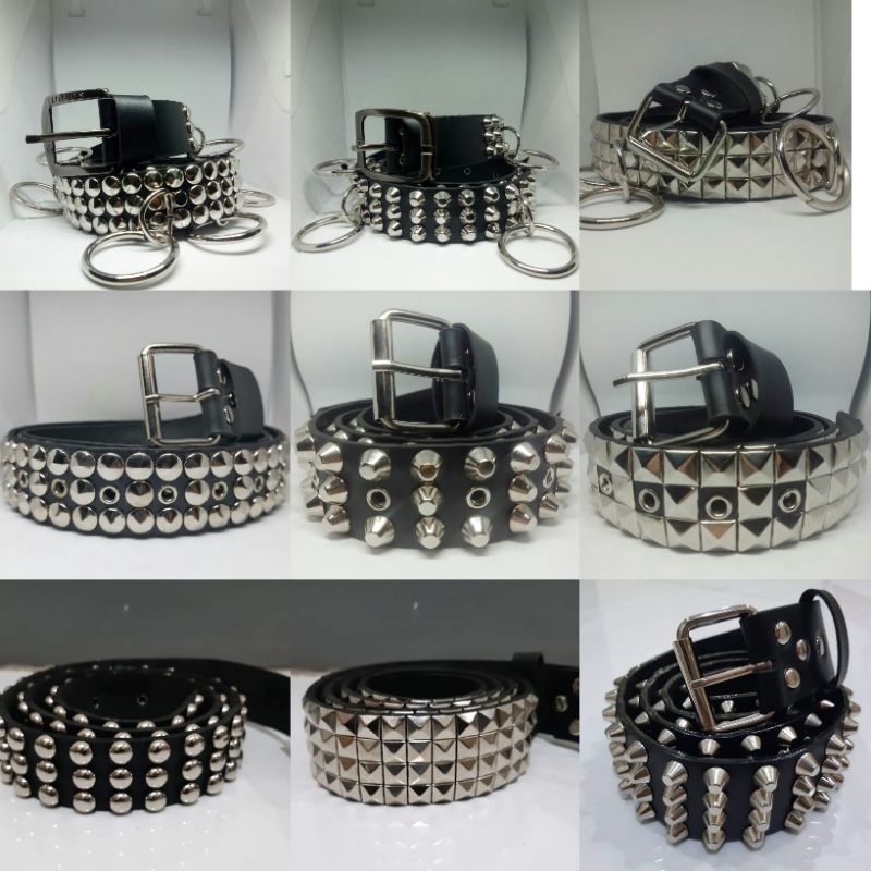 Jual SABUK SPIKE GESPER PUNK | Shopee Indonesia