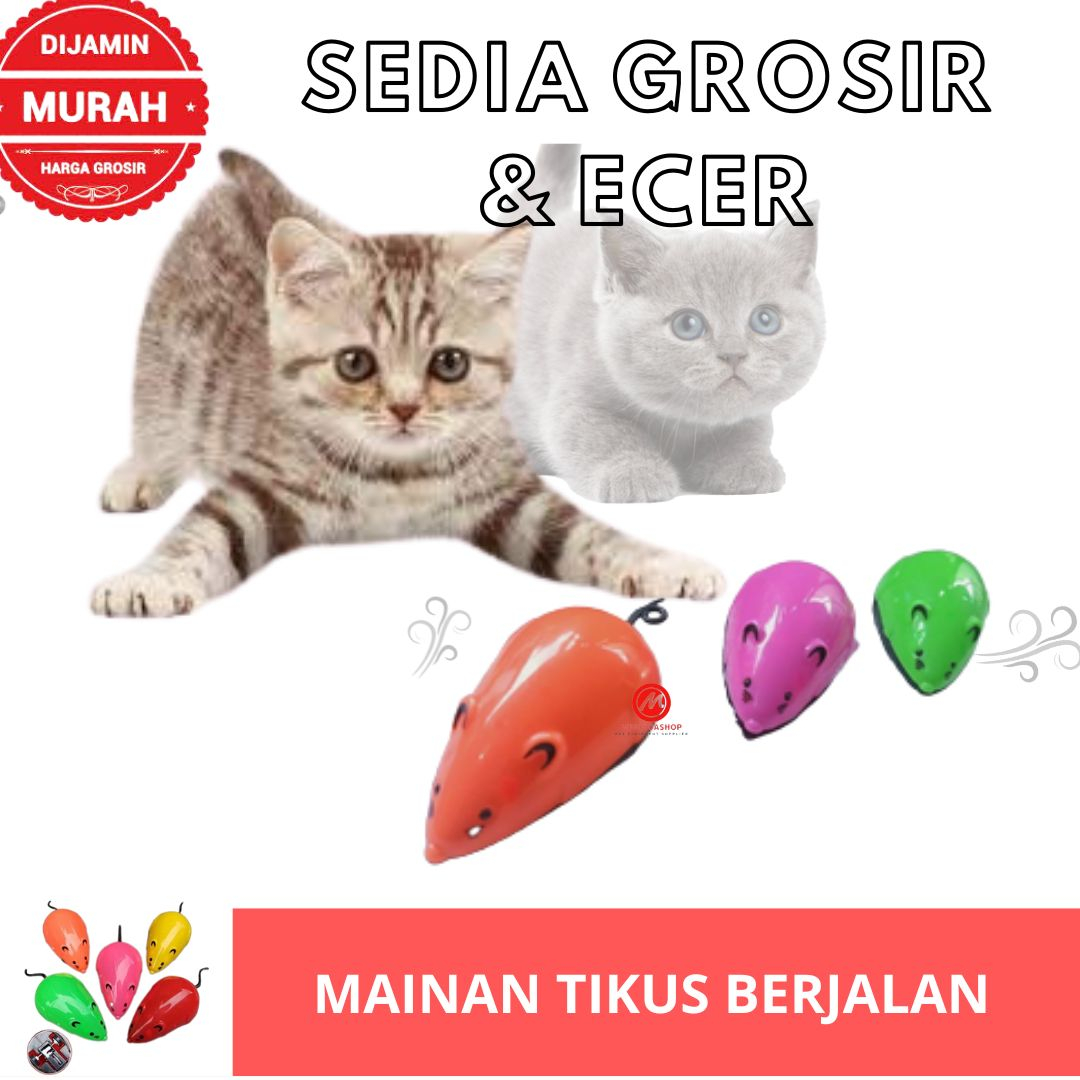 Jual Mainan Tikus Berjalan Robot Tikus - Mainan Kucing | Shopee Indonesia