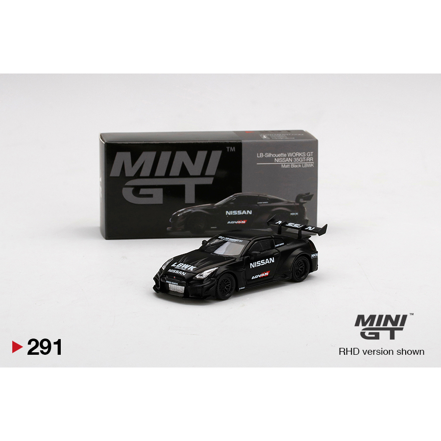 Jual MINI GT 291 / MINIGT NISSAN 35GT-RR V.2 LB-Silhouette LBWK Matt ...