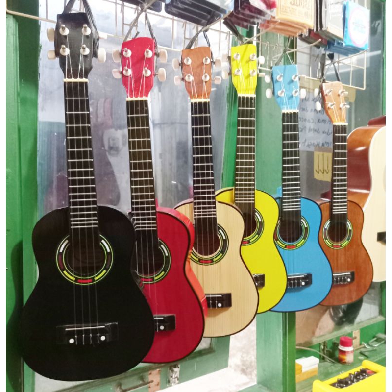 Jual Gitar Ukulele Kentrung Mini Senar 4 (Bonus Pik) | Shopee Indonesia