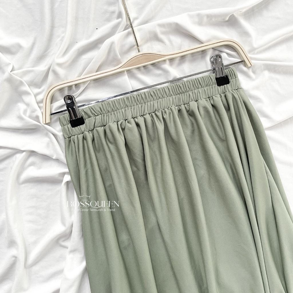 Jual ROK KERJA WANITA POLOS BASIC PREMIUM 100%HYGET SUPER /ROK POLOS ...