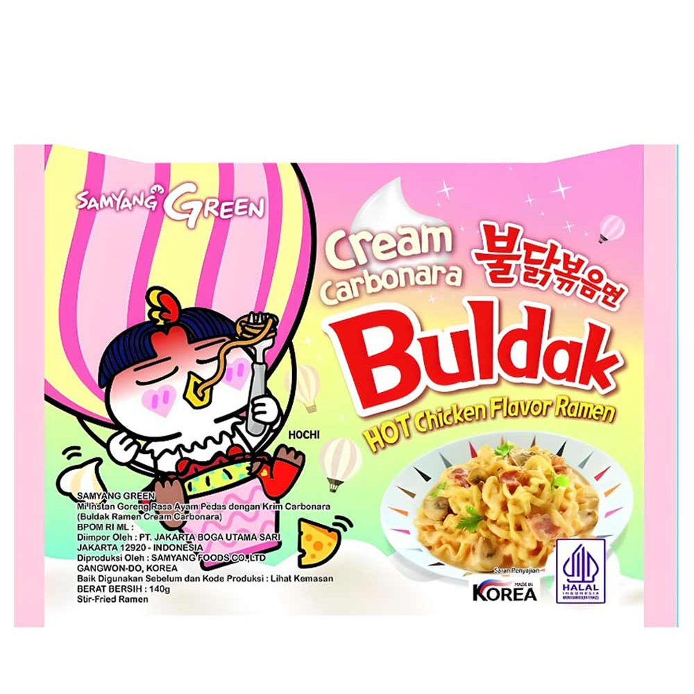 Jual Samyang cream carbonara buldak 140g | Shopee Indonesia
