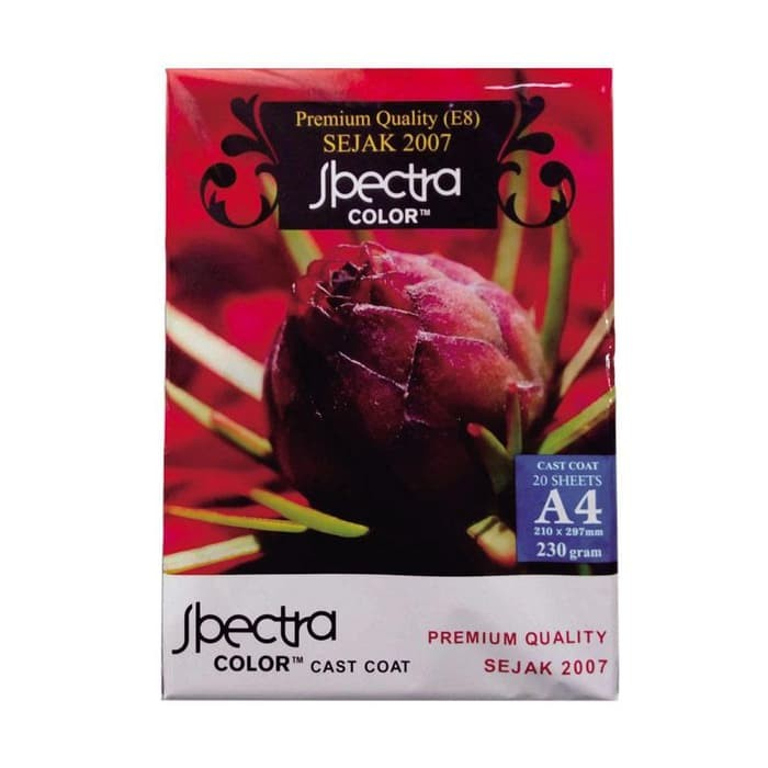 Jual Kertas Cetak Foto Glossy Photo Paper - Spectra Color A4 230gr ...