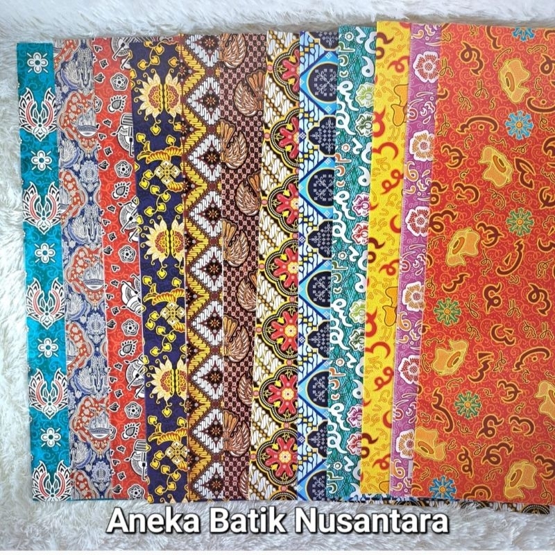 Jual (10lembar)Kertas Kado Batik Kiky 48cm x63cm | Shopee Indonesia