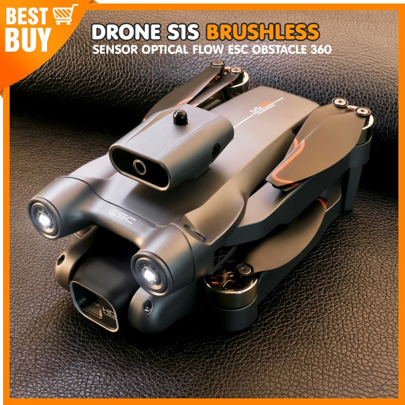 Jual Drone S1S Brushless Optical Flow ESC Sensor Obstacle Anti Tabrak 360 | Shopee Indonesia