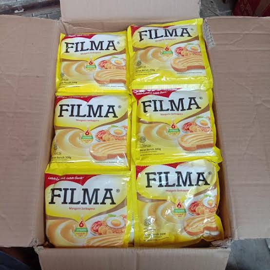 Jual mentega filma saset 200gr x 60pack /dus | Shopee Indonesia