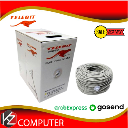 Jual Kabel LAN Telebit Profesional CAT 5e Per Meter | Shopee Indonesia