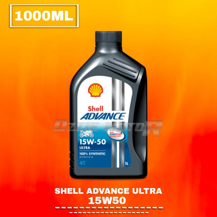 Jual Shell Advance Ultra 10W40 / 15W50 / 5W40 MA & MB 1L Oli mesin ...