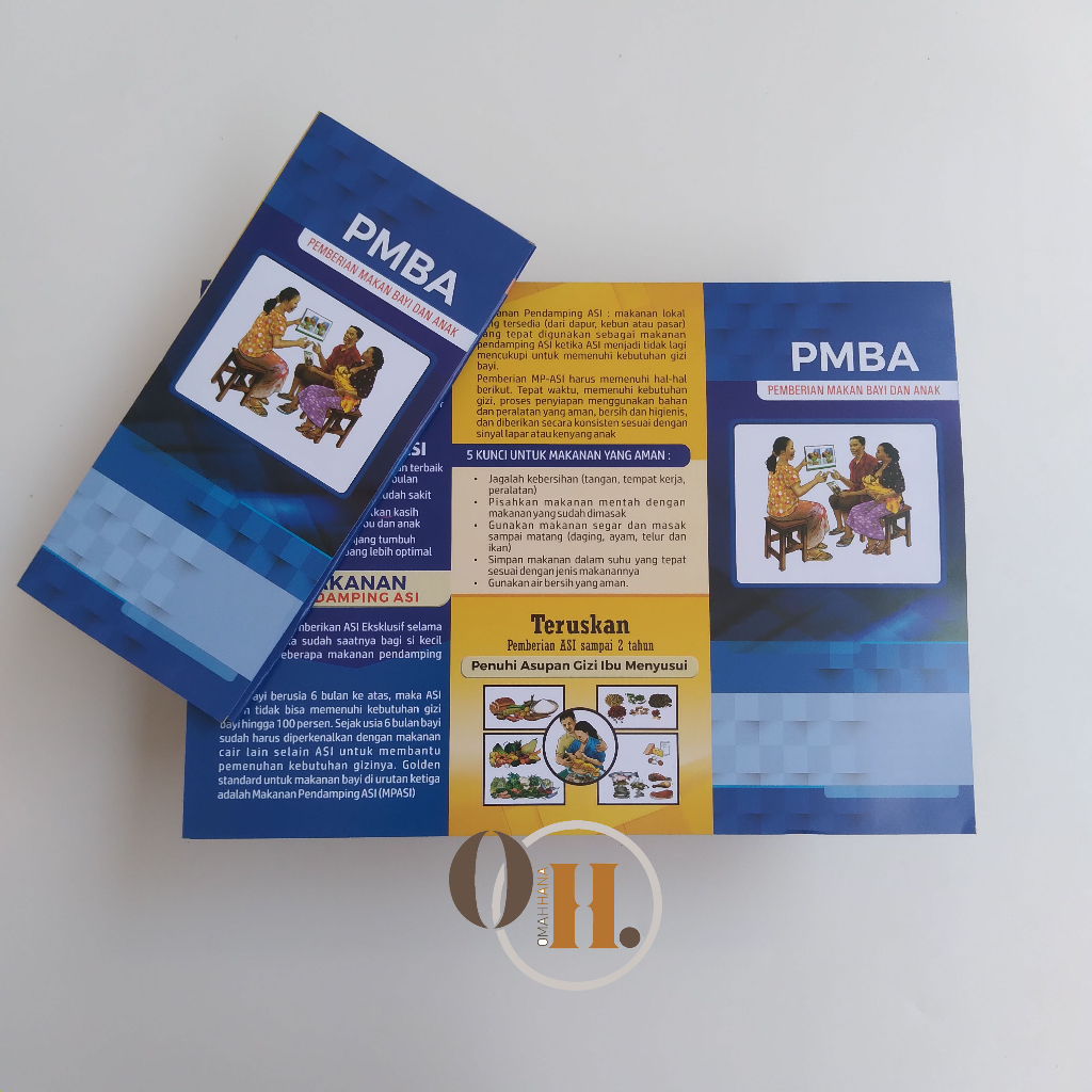 Jual Leaflet PMBA - Brosur PMBA - Pemberian Makanan Bayi dan Anak ...