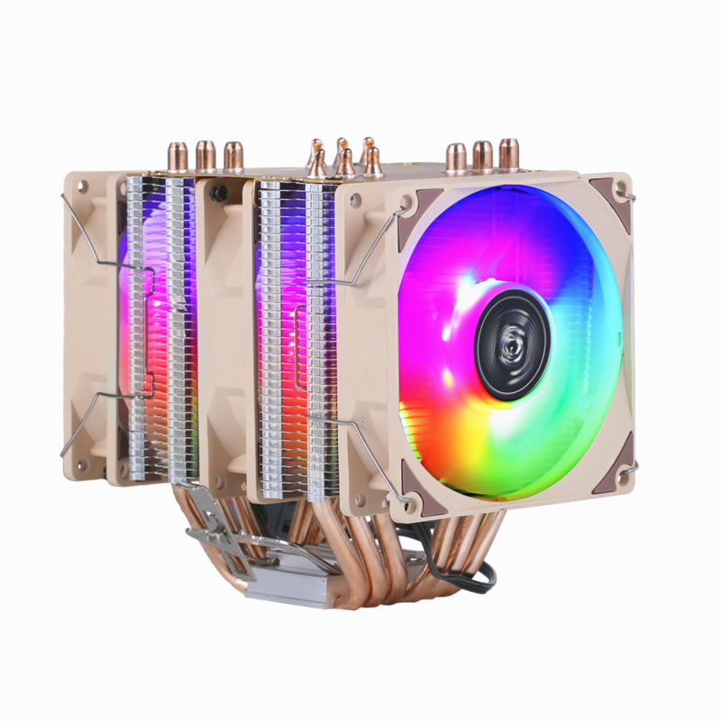 Jual XUANFENG XF962 CPU / PC COOLER RGB 90MM TRIPLE FAN - 6 Heat Pipes ...