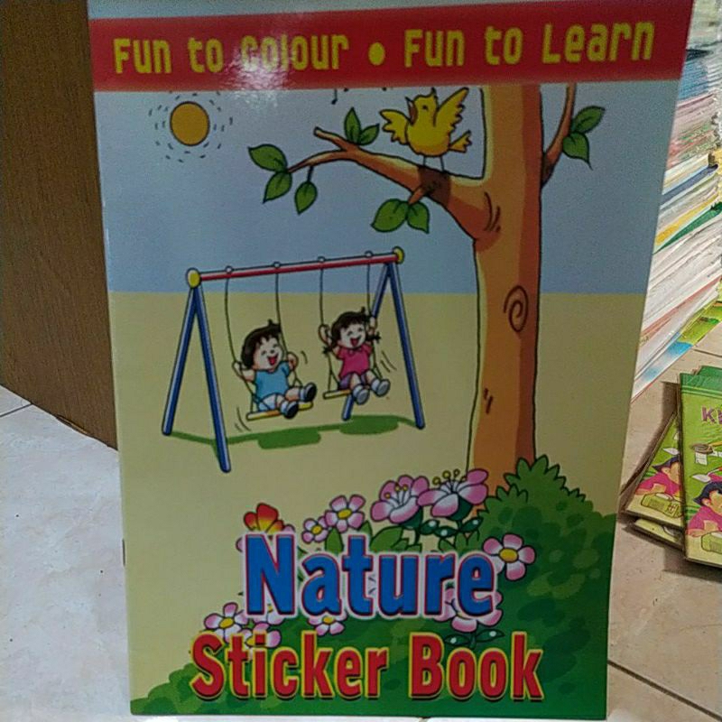 Jual BUKU STIKER ANAK TENTANG ALAM Nature Sticker Book | Shopee Indonesia