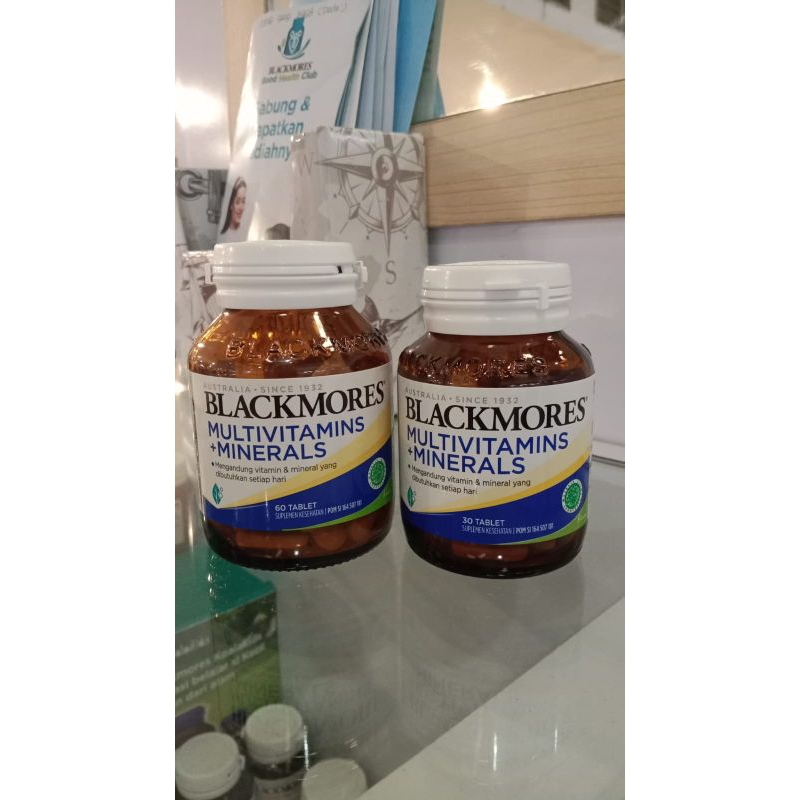Jual Blackmores Multivitamins Minerals isi 60 kapsul dan 30 kapsul | Shopee Indonesia