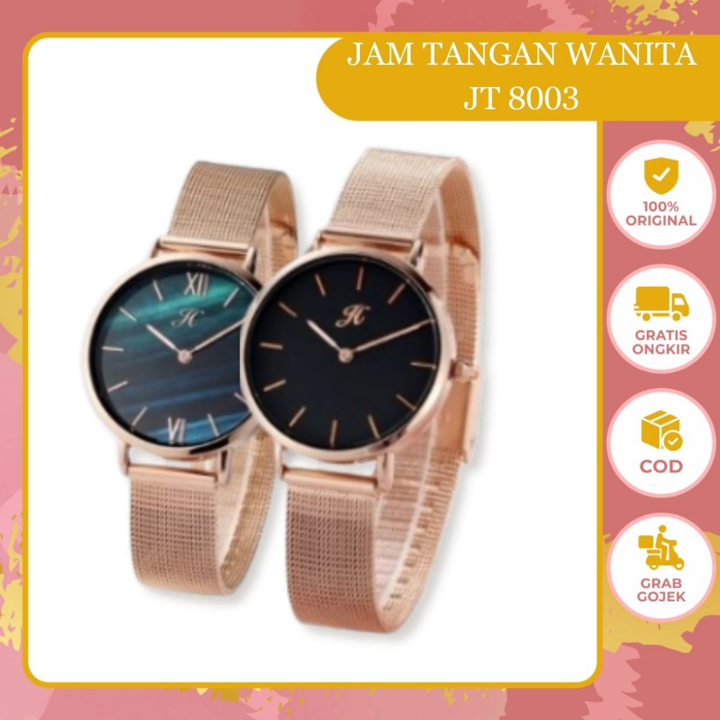Jual Jims Honey JT 8003 Jam Tangan Wanita Terbaru Water Resistant | Shopee Indonesia