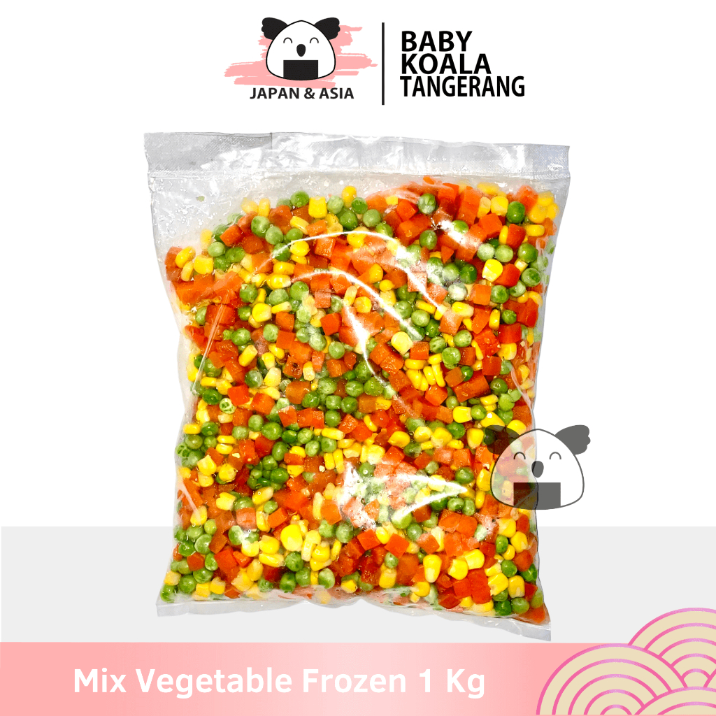 Jual MIXED VEGE Mix Vegetable Frozen 4 ways 1 Kg | Vegetable Frozen ...