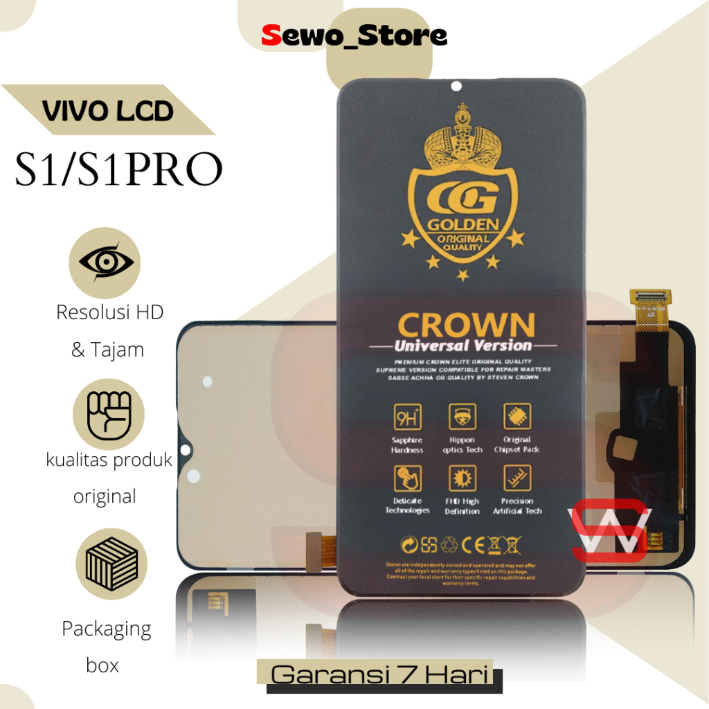 Jual LCD TOUCHSCREEN VIVO S1 1907 S1 PRO 1920 ORIGINAL FULLSET COMPLETE ...