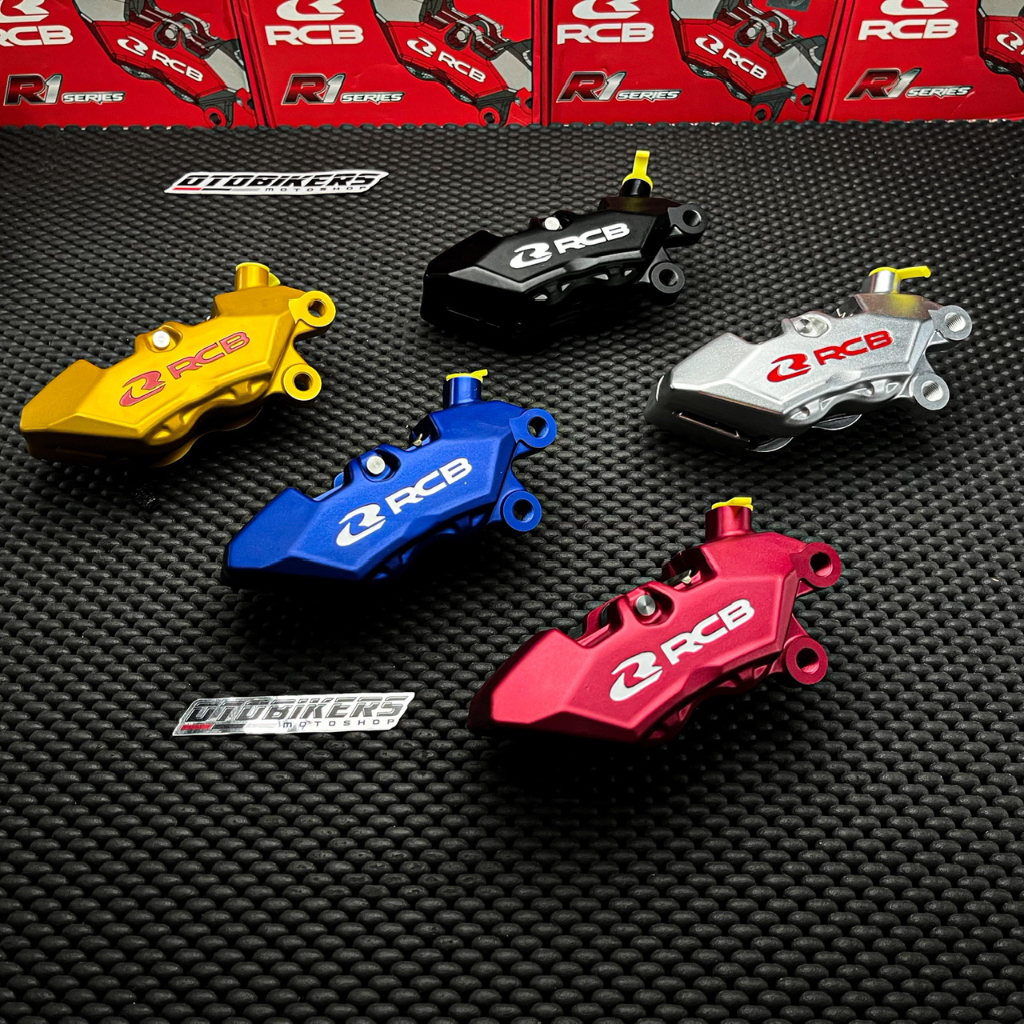 Jual KALIPER RCB R1 4 PISTON DEPAN 4P AXIAL UNIVERSAL | Shopee Indonesia