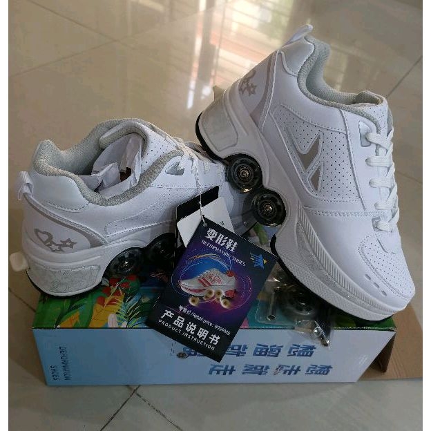 Jual Sepatu Roda Viral Kick Roller Shoes Sepatu Roda Impor Sepatu Roda ...