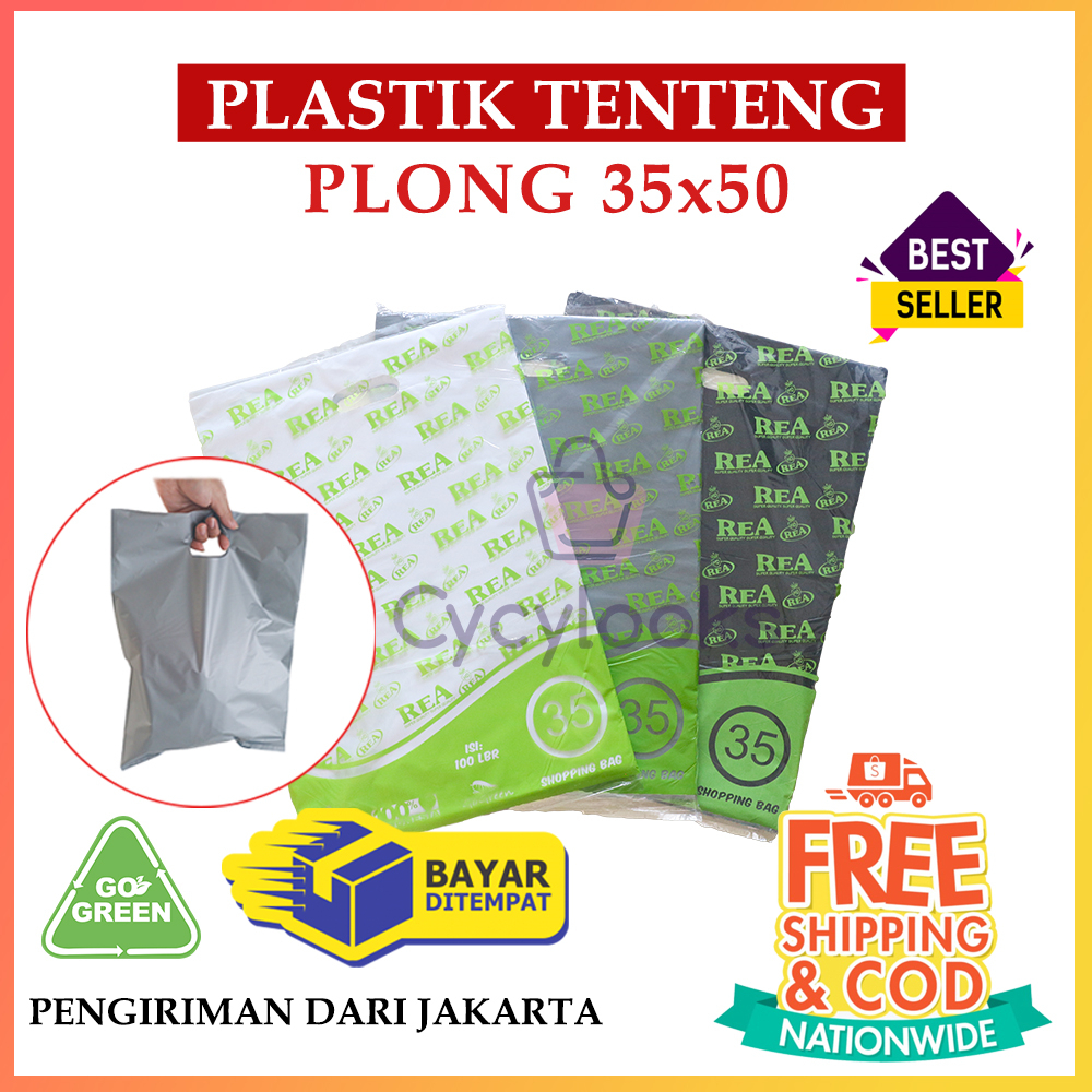 Jual plastik plong Oval Tenteng 35x50 Kantong Olshop HD Packing Murah ...