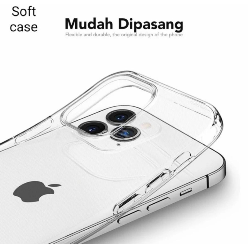 Jual Clear case space iphone 11 silicon bening | Shopee Indonesia