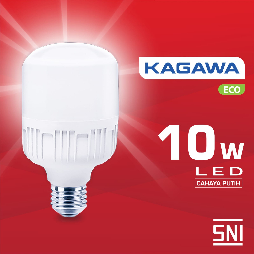 Jual Lampu LED Kagawa Eco Capsule 10 Watt Ekonomis Super Murah | Shopee Indonesia