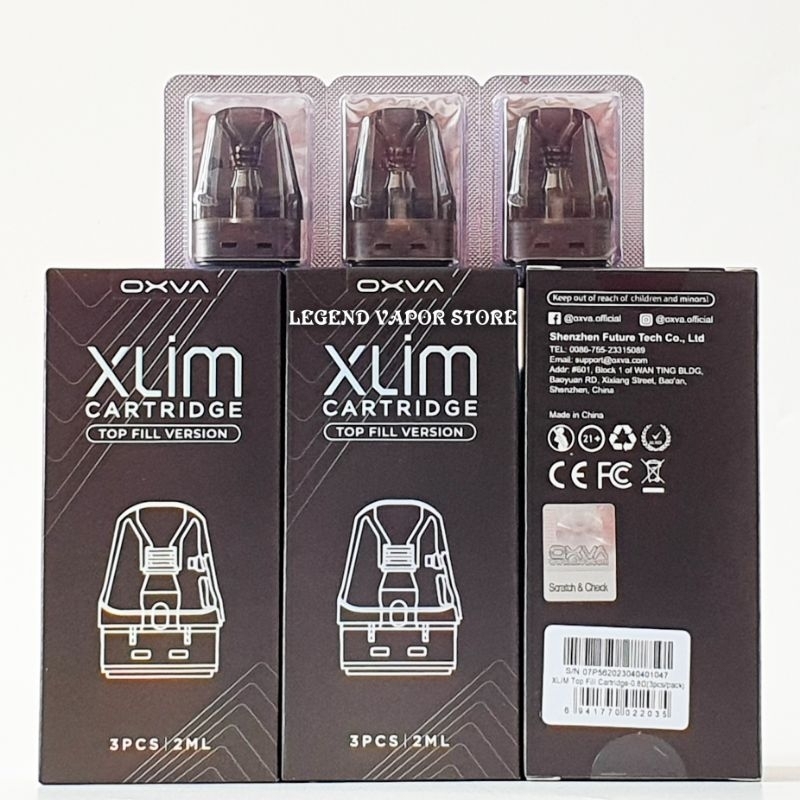 Jual CARTRIDGE OXVA XLIM PRO V3 AUTHENTIC By OXVA (HARGA SATUAN ...