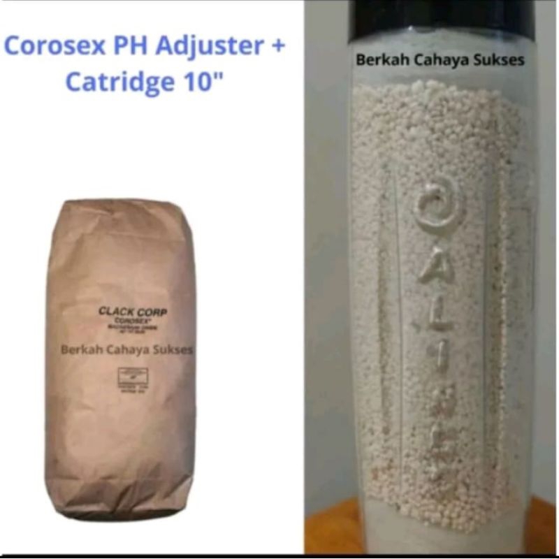 Jual Corosex untuk menaikan Ph + catridge10inch | Shopee Indonesia
