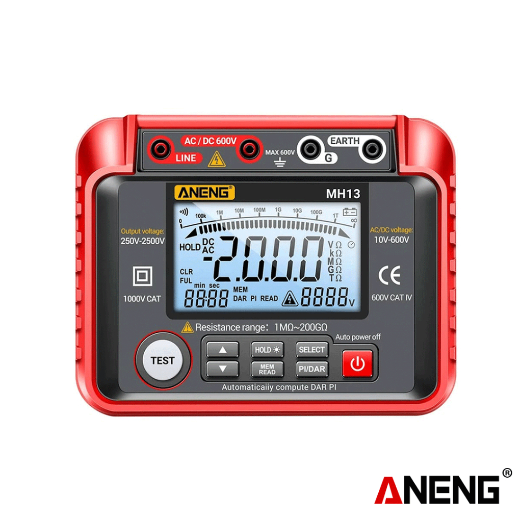 Jual Aneng MH13 Tester Digital Multimeter Megometro Insulation Earth ...