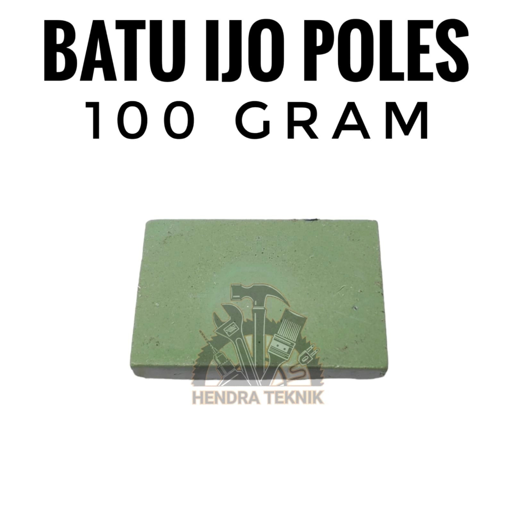 Jual Batu hijau 100 gram langsol gosok stainless pengkilap logam poles ...