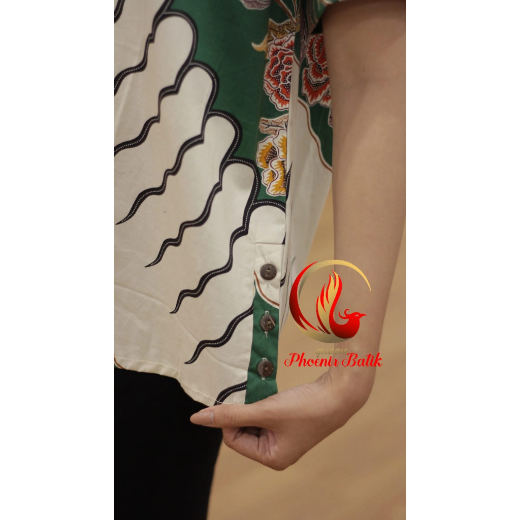 Jual Blus Batik Queen Phoenix Batik | Shopee Indonesia