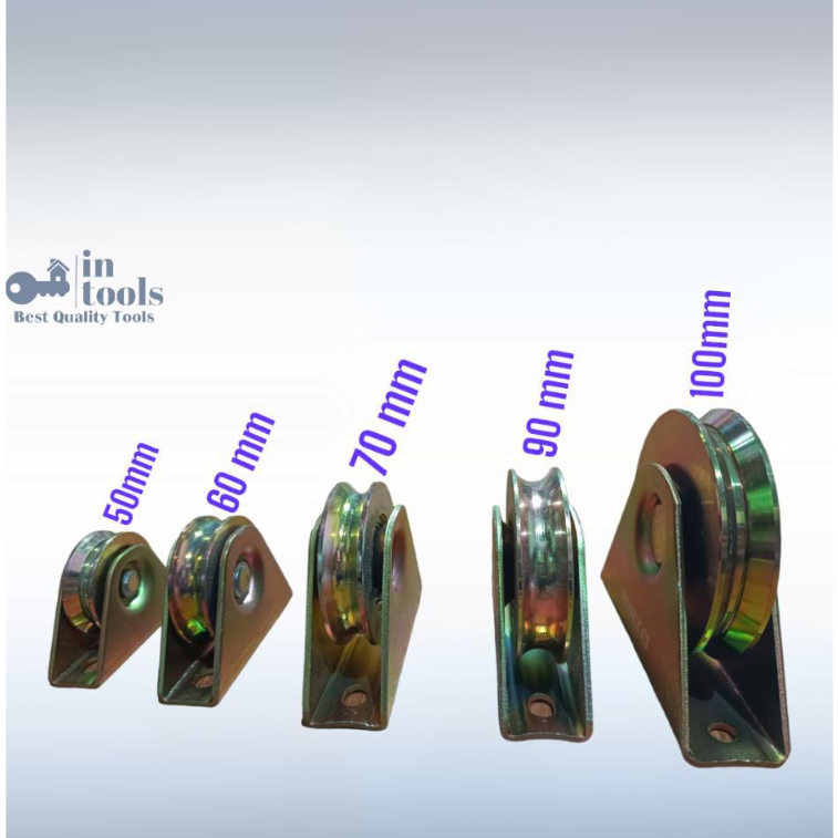 Jual Roda Rel Pagar Bubut Besi Sliding Gate Wheel BONUCCI U/V Berbagai ...