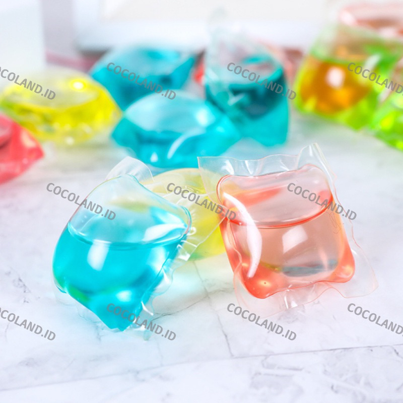 Jual COCOLAND - (1 PAX isi 50 PCS) Laundry Gel Ball / Sabun Deterjen ...
