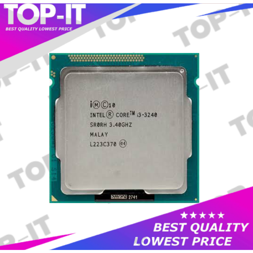 Jual Processor Intel Core i3 3240 tray Socket 1155 Ivy Bridge | Shopee ...