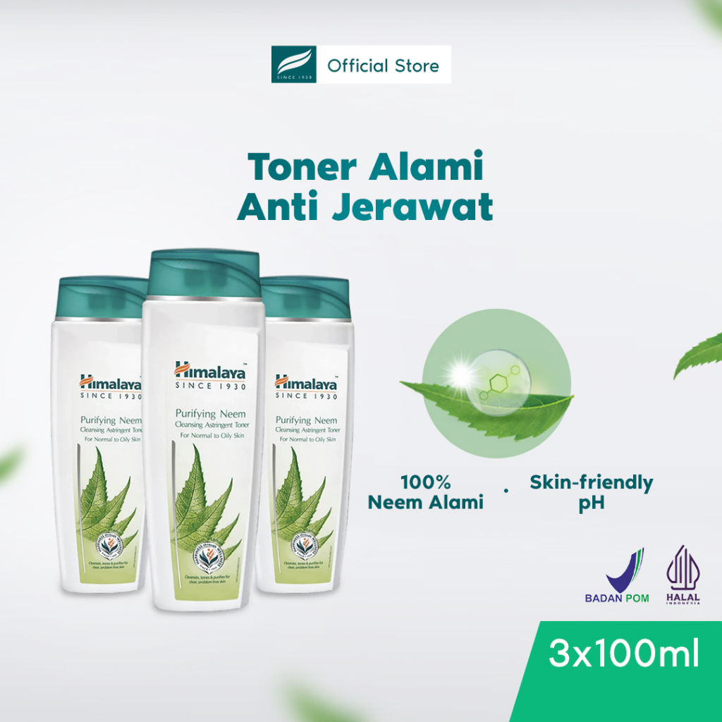 Jual ( PAKET HEMAT ISI 3 ) Himalaya Purifying Neem Cleansing Astringent ...