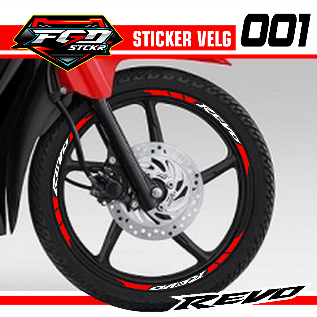 Jual Cutting Sticker Lis Velg Honda Absolute Revo Fit FI Variasi ...