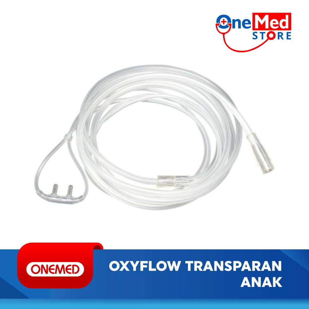 Jual Oxyflow Anak Transparan OneMed OS | Shopee Indonesia