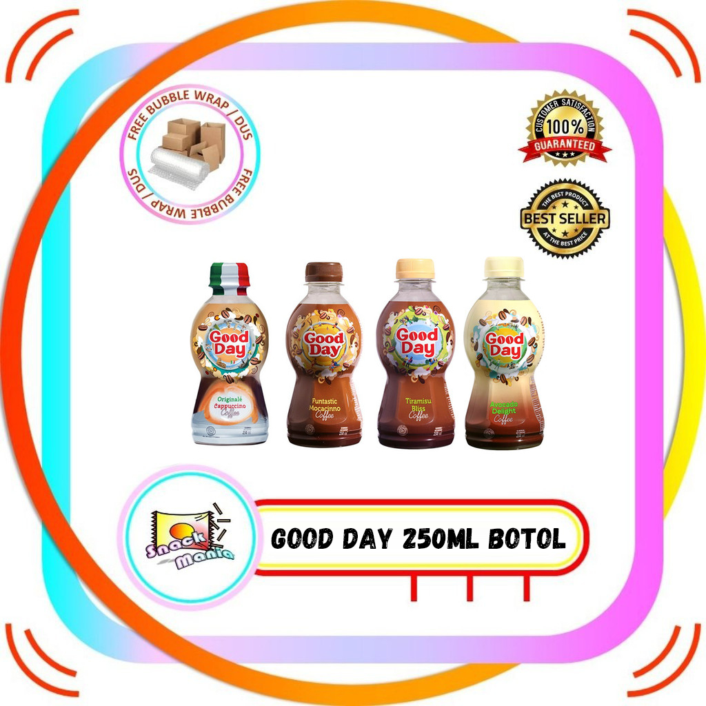 Jual Good Day Coffee Kopi Cappucino Moccacino Tiramisu Avocado 250 ml ...