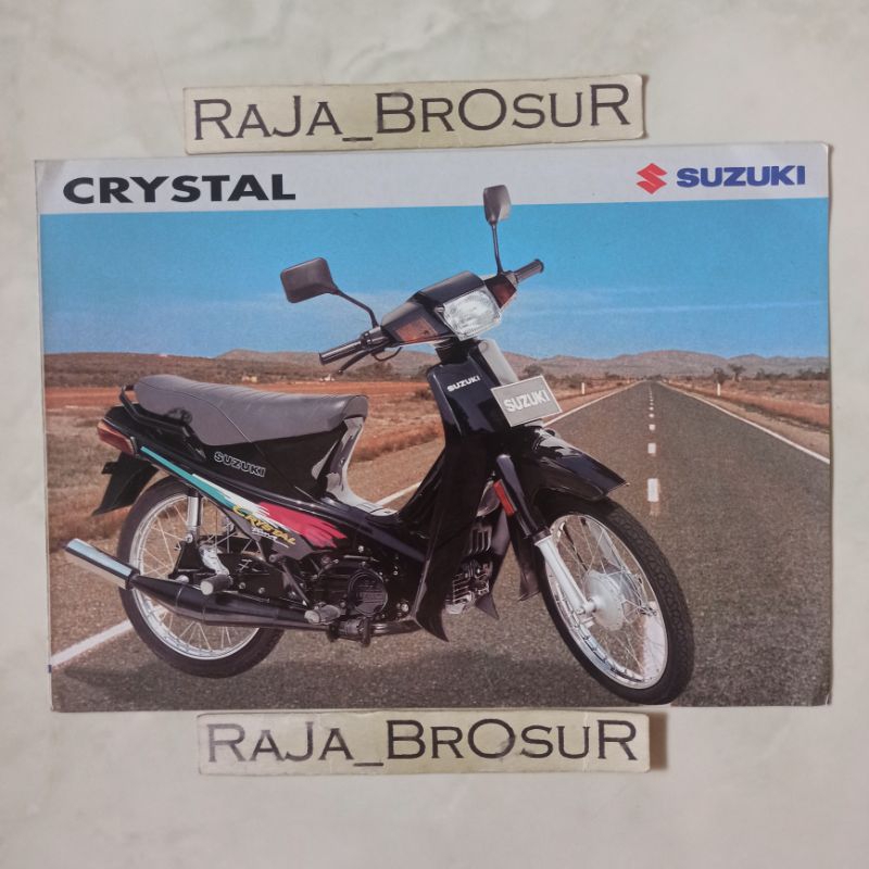 Jual Poster brosur katalog leaflet Suzuki Crystal/Suzuki Crystal Tune ...
