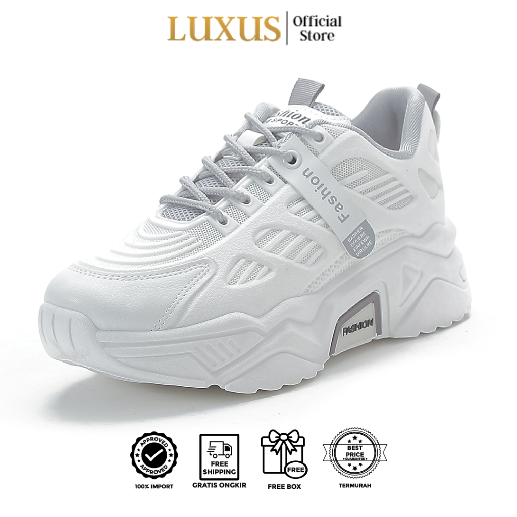 Jual Luxus Momo Sepatu Sneakers Wanita - Lx2012 | Shopee Indonesia