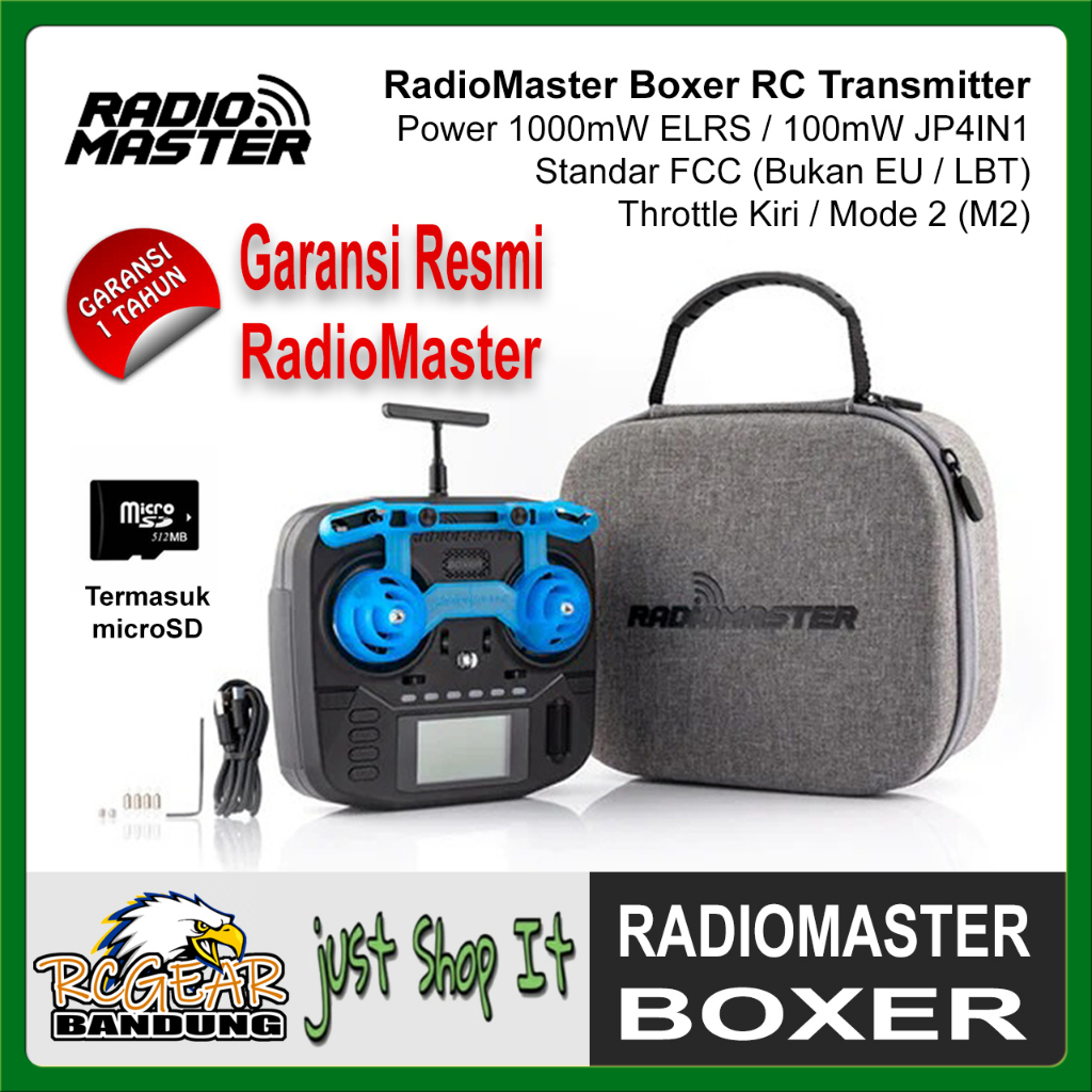 Jual RadioMaster Boxer Radio Controller 2.4GHz RC Transmitter RC Remote ...