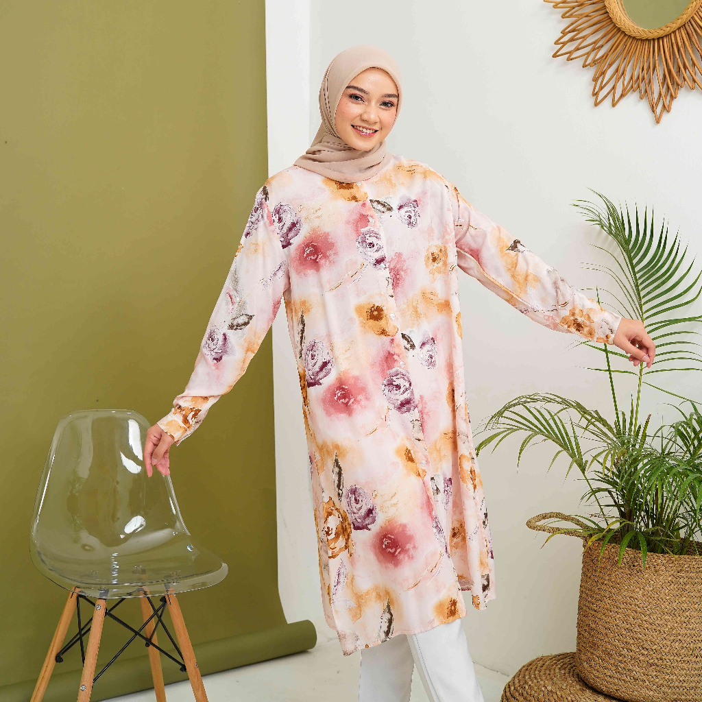 Jual JUMBO - LONG TUNIK JUMBO LD120 RAYON VISCOSE PREMIUM BUSUI/TUNIK ...