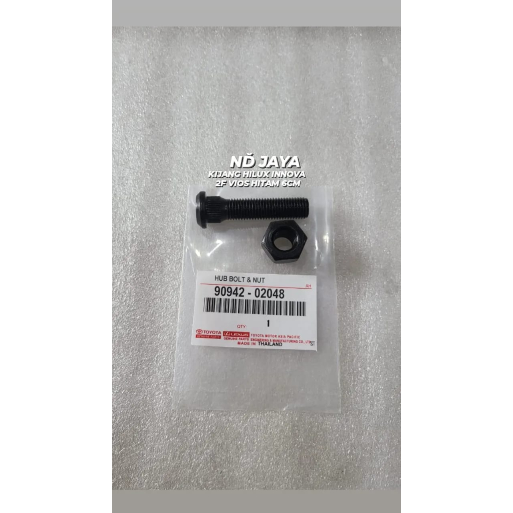 Jual Baut Roda Kijang Panjang/Innova Hub Bolt Long Kijang | Shopee ...